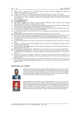 Solar energy based impedance-source inverter for grid system | PDF