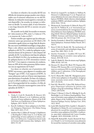 Manejo del estatus epiléptico en pediatria | PDF