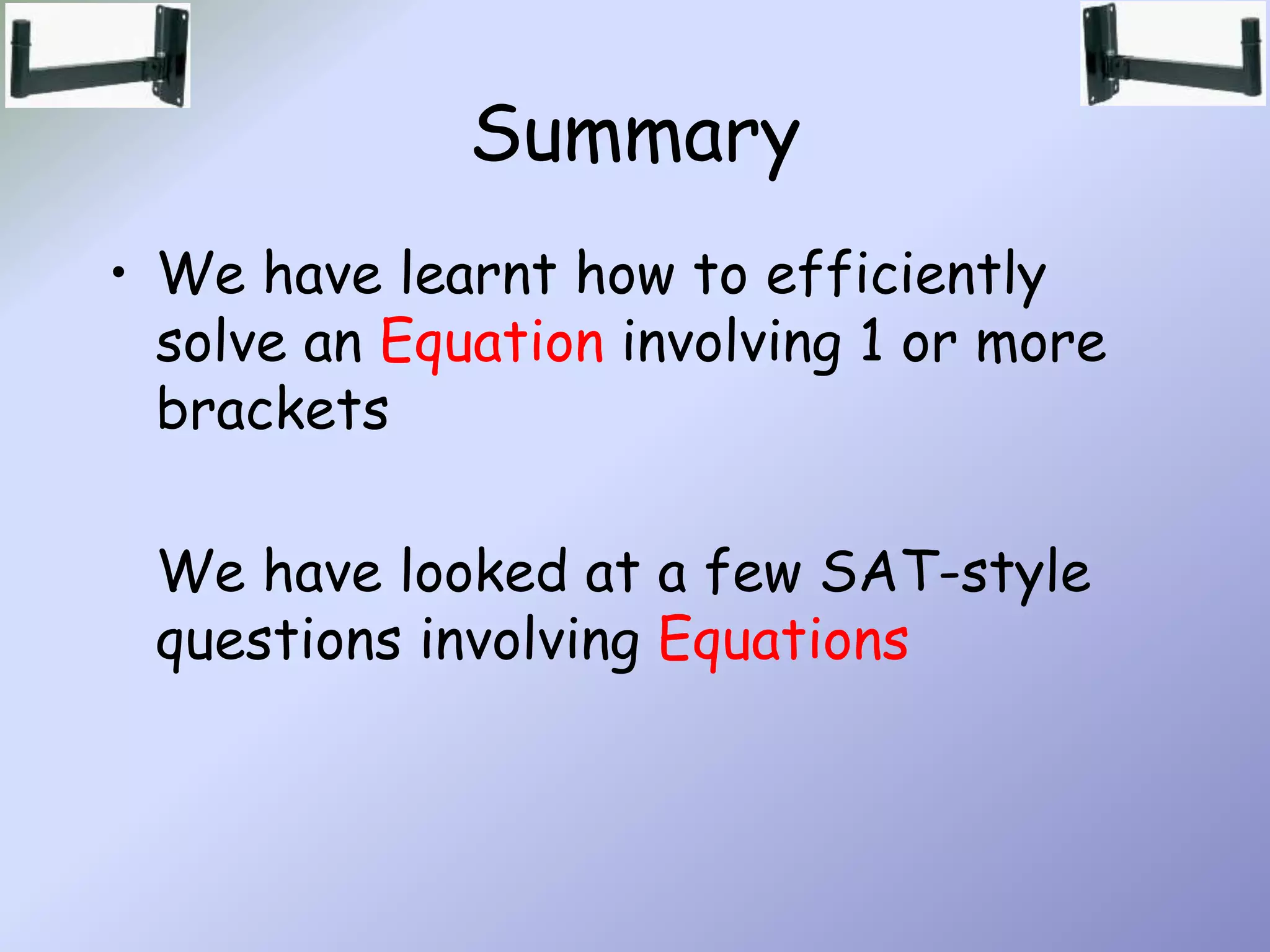 10) Equations with Brackets.ppt