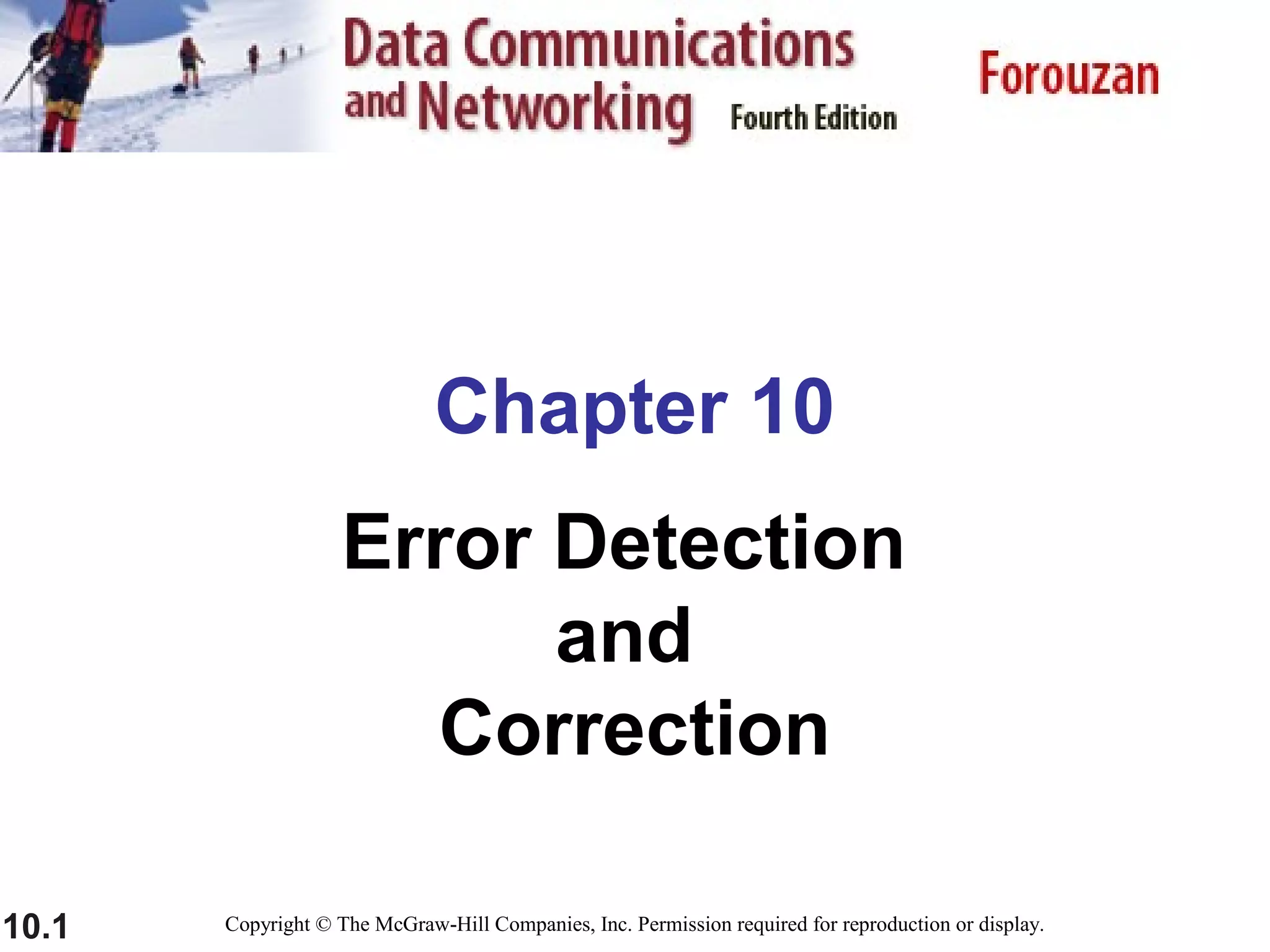 10 Error Detectionandcorrection Ppt