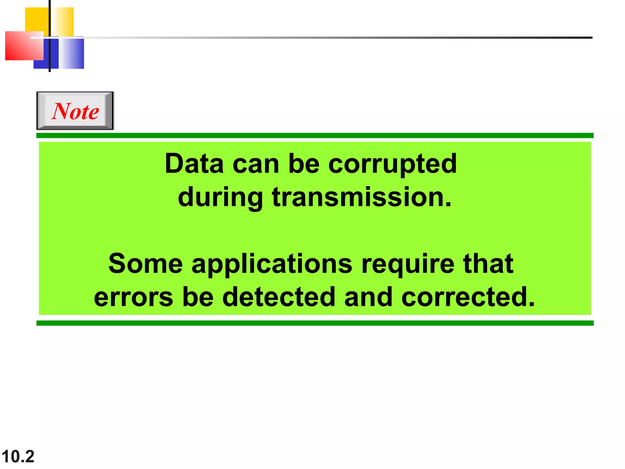 10 Error Detectionandcorrection Ppt