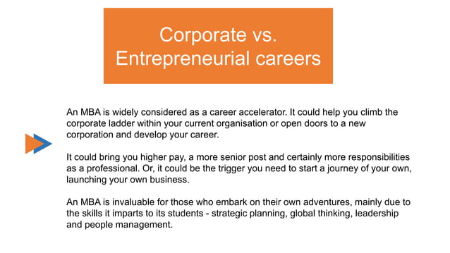 10 Essential Facts About the MBA Degree | PPT