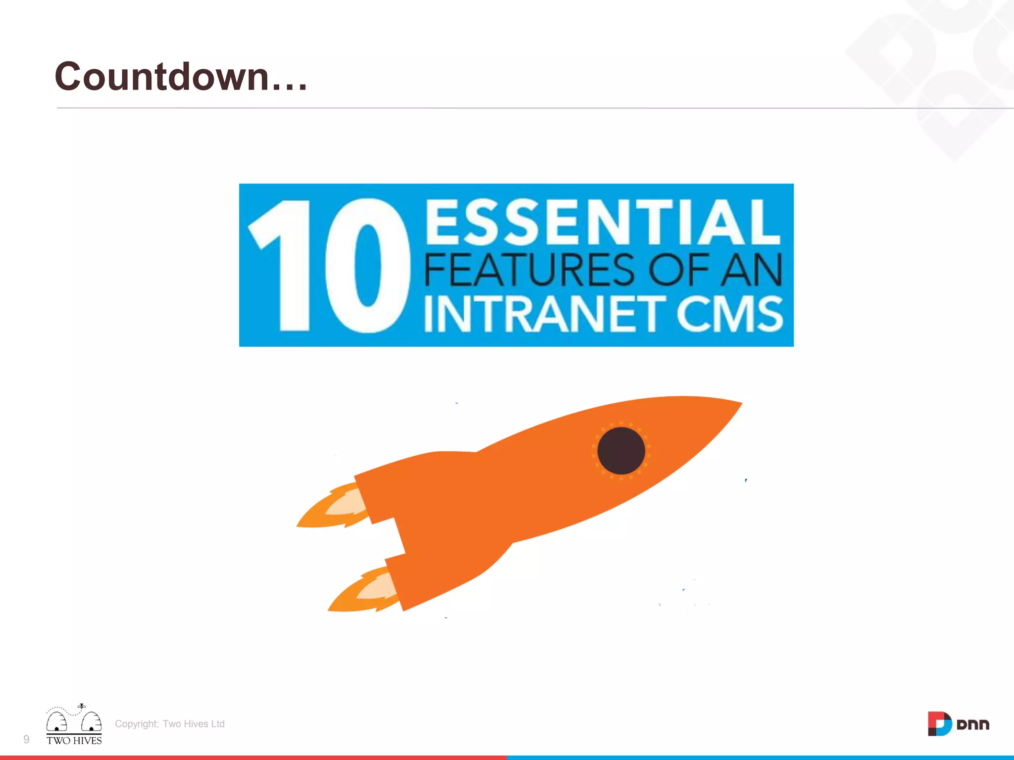 10 Essential Features of an Intranet CMS | PDF