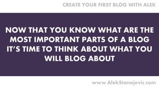 10 Essential Parts of a Blog | PPT