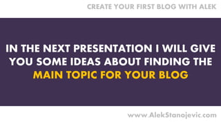 10 Essential Parts of a Blog | PPT