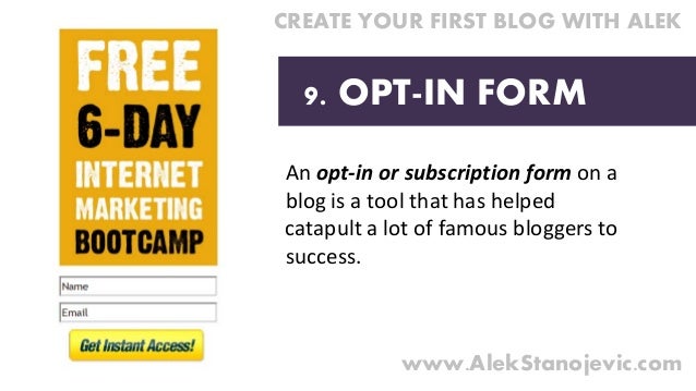 10 Essential Parts of a Blog