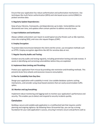 10 Essential Tips for Building a Secure and Scalable Web Application.pdf