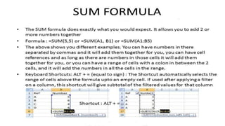 10 Excel Formulas that help you in your Job | PPT