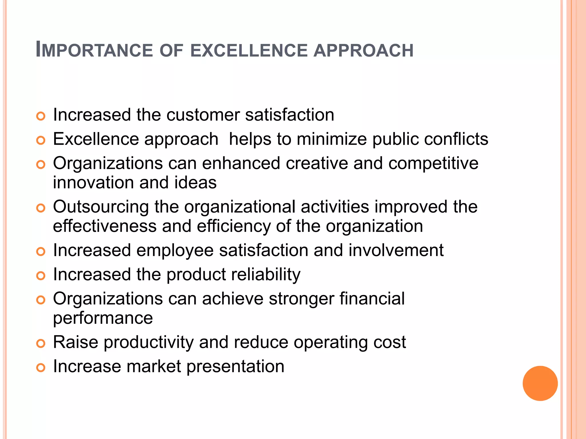 10 excellence approach | PPTX