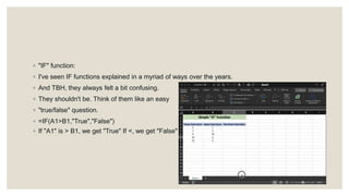 10 Excel skills to help you | PPT