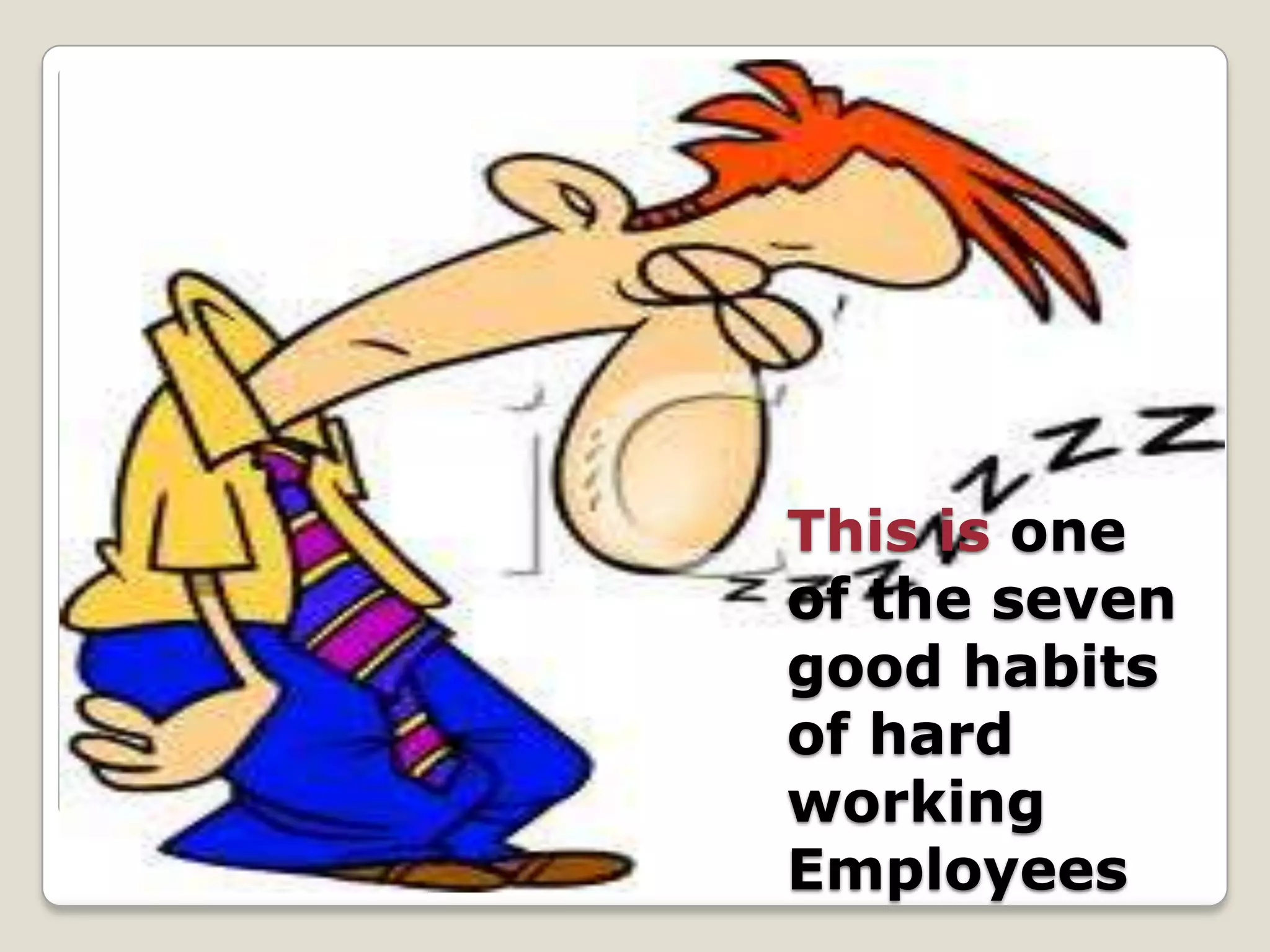 10 excuses for Falling Asleep at Work | PPTX