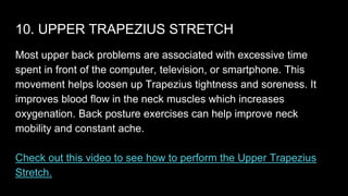 10 Exercises to Strengthen the Upper Back and Improve Posture.pptx