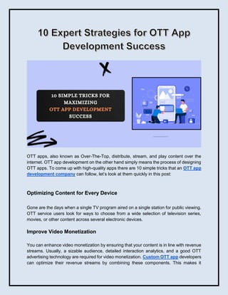 10 Expert Strategies for OTT App Development Success.pdf