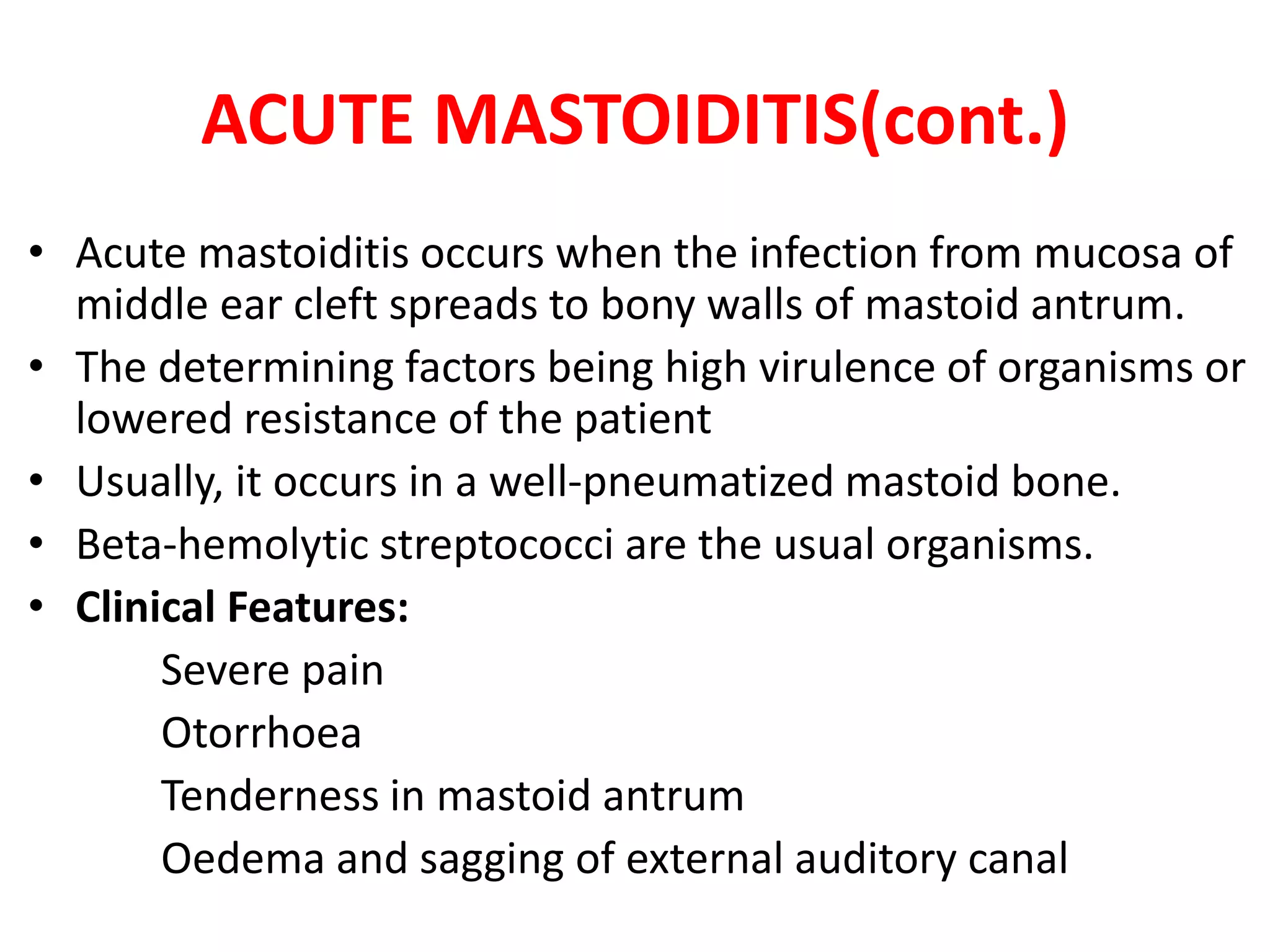 EXTRACRANIAL /INTRATEMPORAL COMPLICATIONS OF CSOM | PPTX