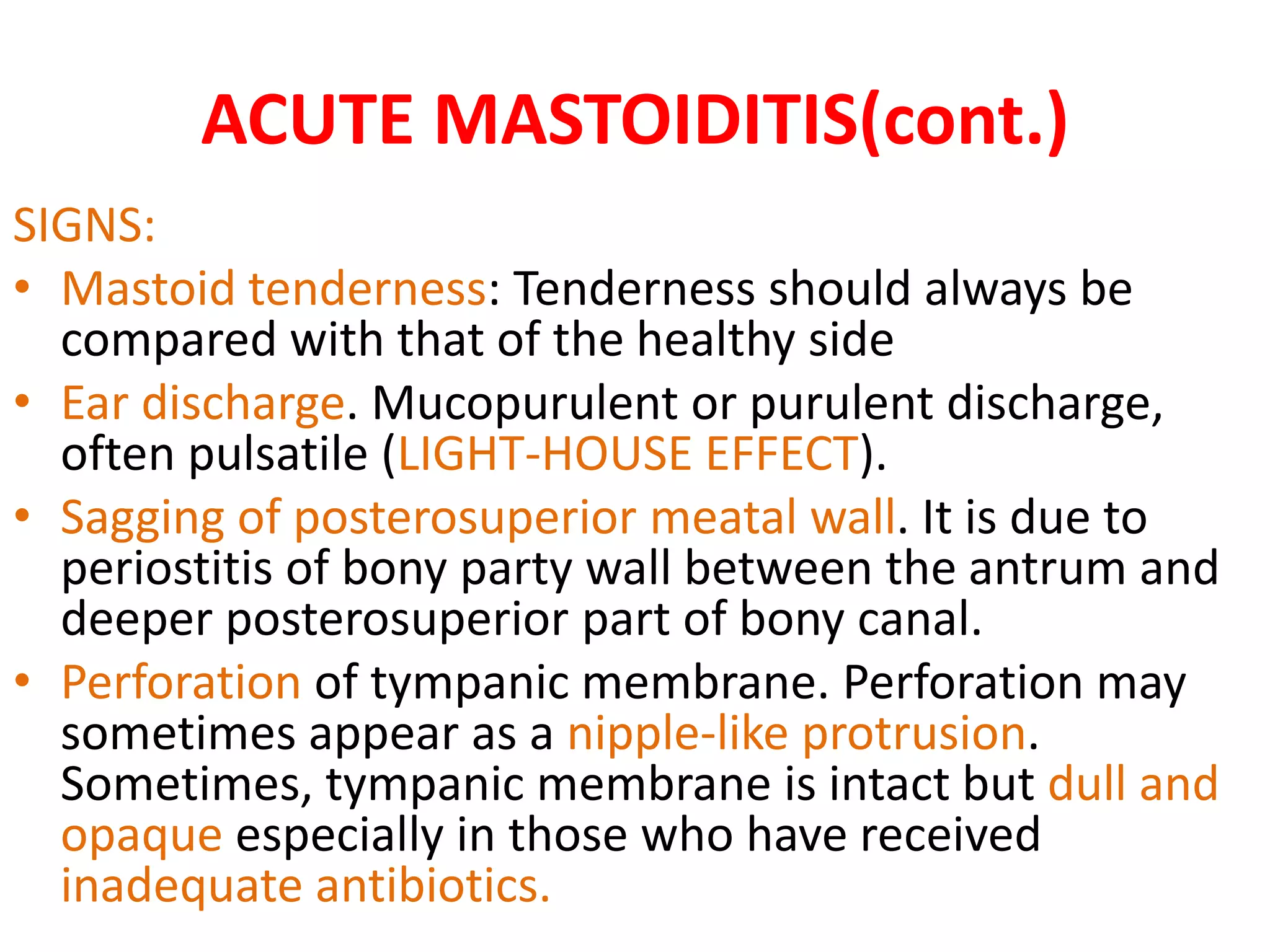 EXTRACRANIAL /INTRATEMPORAL COMPLICATIONS OF CSOM | PPTX