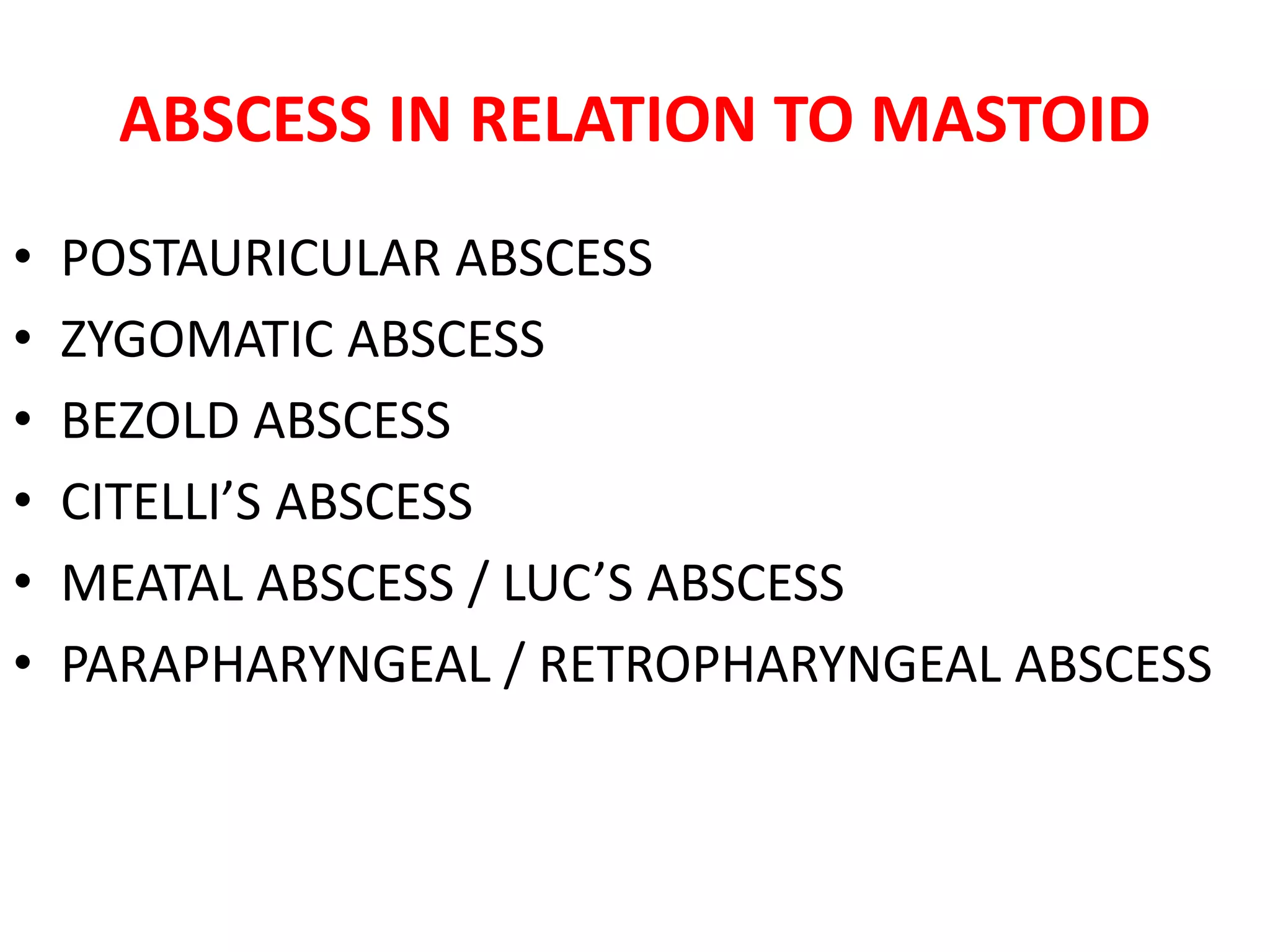 EXTRACRANIAL /INTRATEMPORAL COMPLICATIONS OF CSOM | PPTX