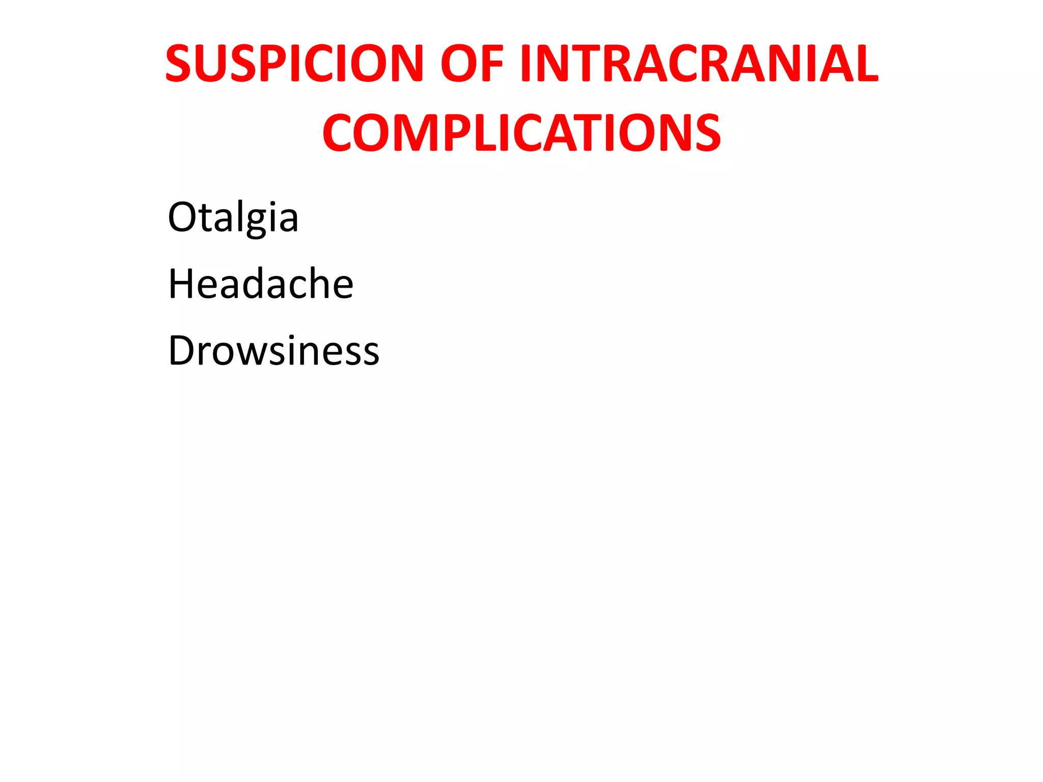 EXTRACRANIAL /INTRATEMPORAL COMPLICATIONS OF CSOM | PPTX