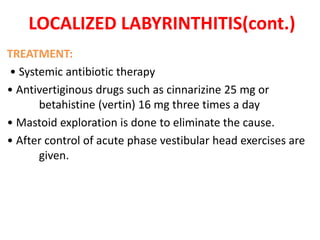 EXTRACRANIAL /INTRATEMPORAL COMPLICATIONS OF CSOM | PPTX