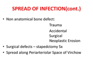 EXTRACRANIAL /INTRATEMPORAL COMPLICATIONS OF CSOM | PPTX