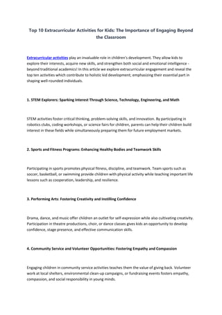 10 Extracurricular Activities for kids.pdf