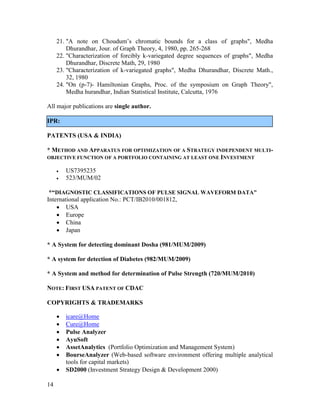 MedhaDhurandharCVDetailed | PDF