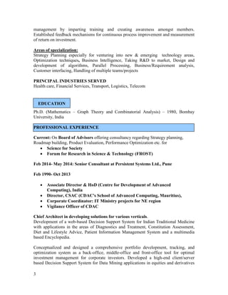 MedhaDhurandharCVDetailed | PDF