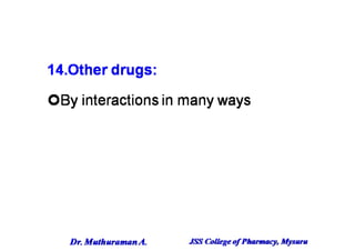 10 factors modifying drug action. | PDF