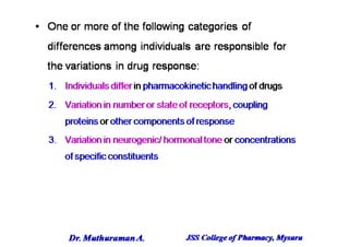 10 factors modifying drug action. | PDF