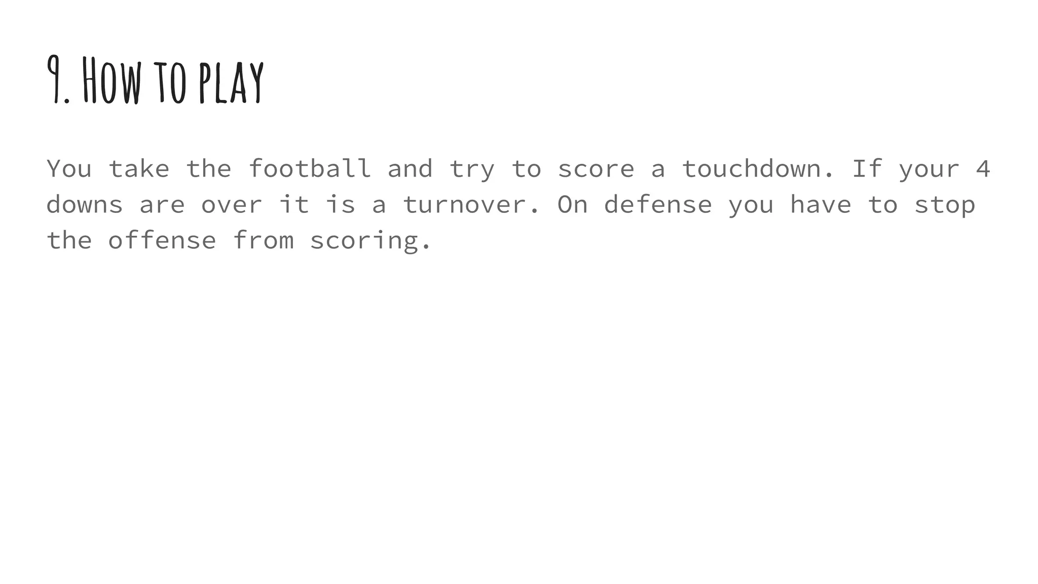 10 facts about american football (1) | PPT