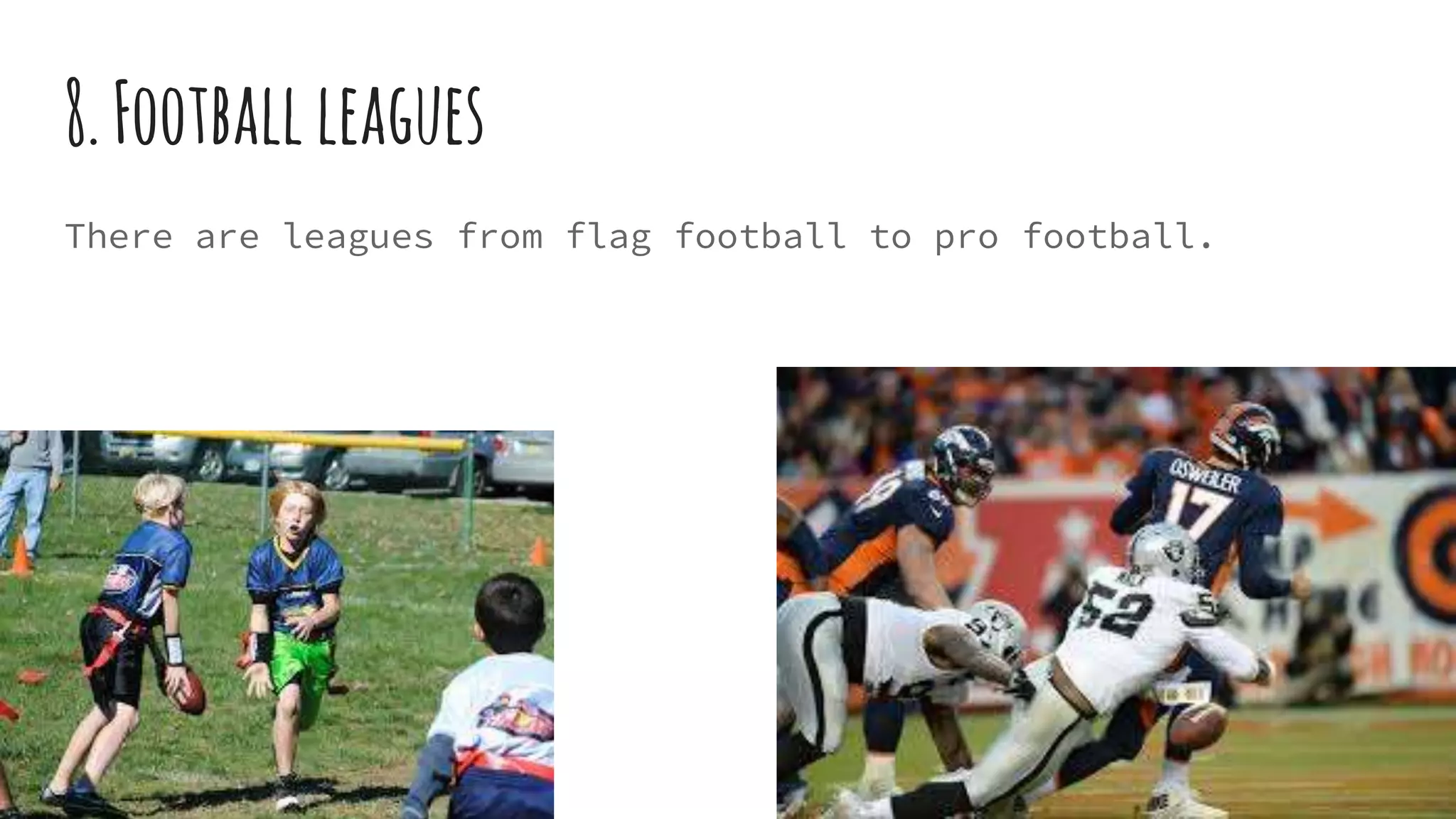 10 facts about american football (1) | PPT