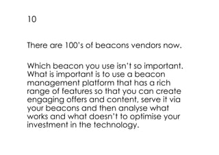 10 facts about beacons | PPT