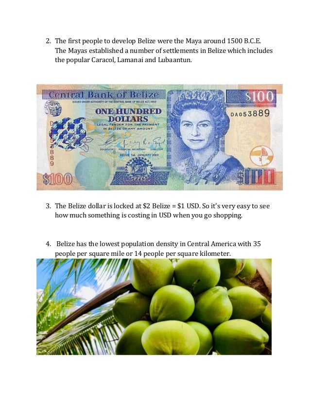 10 facts about belize you should know | PDF