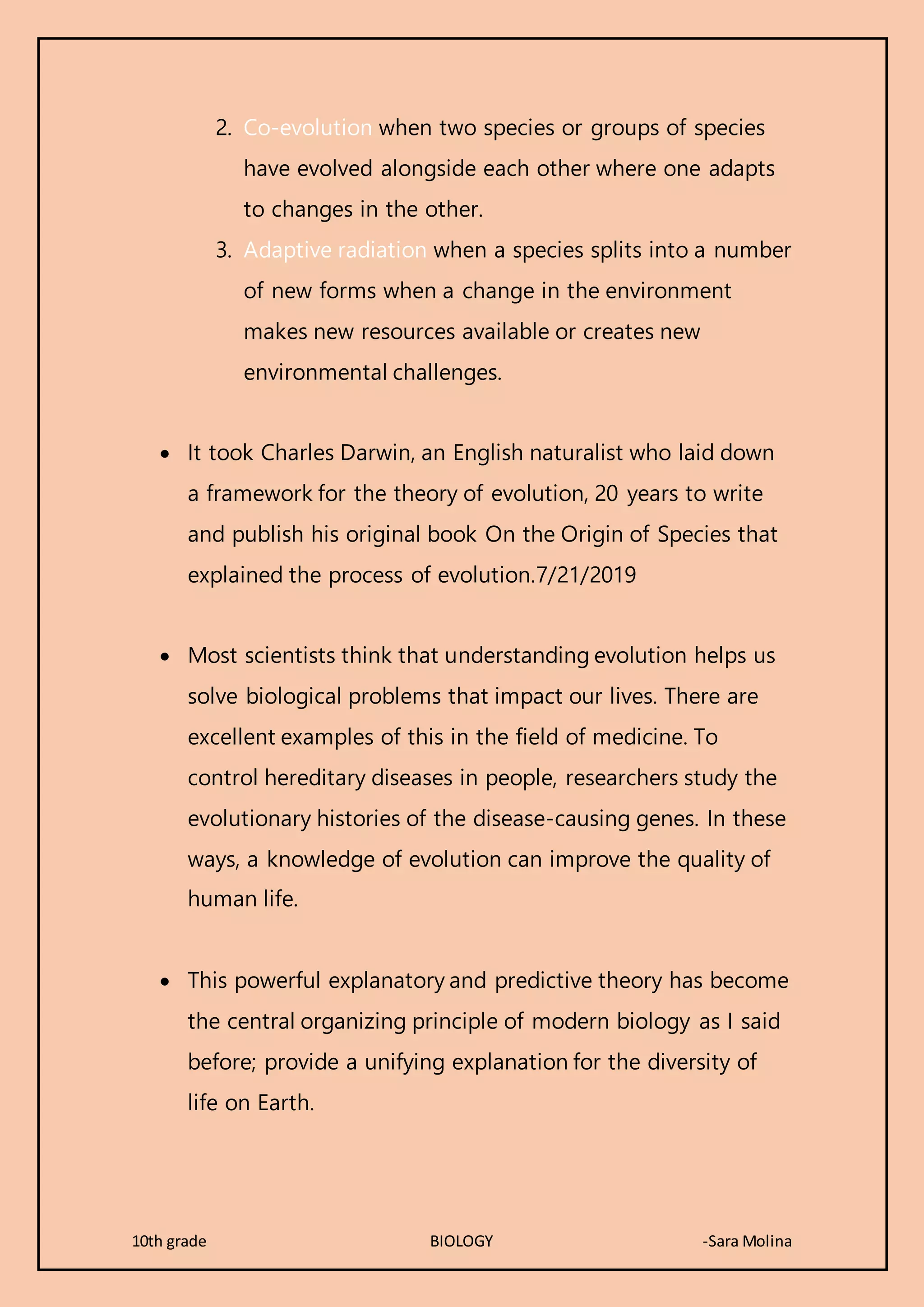 10 facts about evolution 19 | PDF