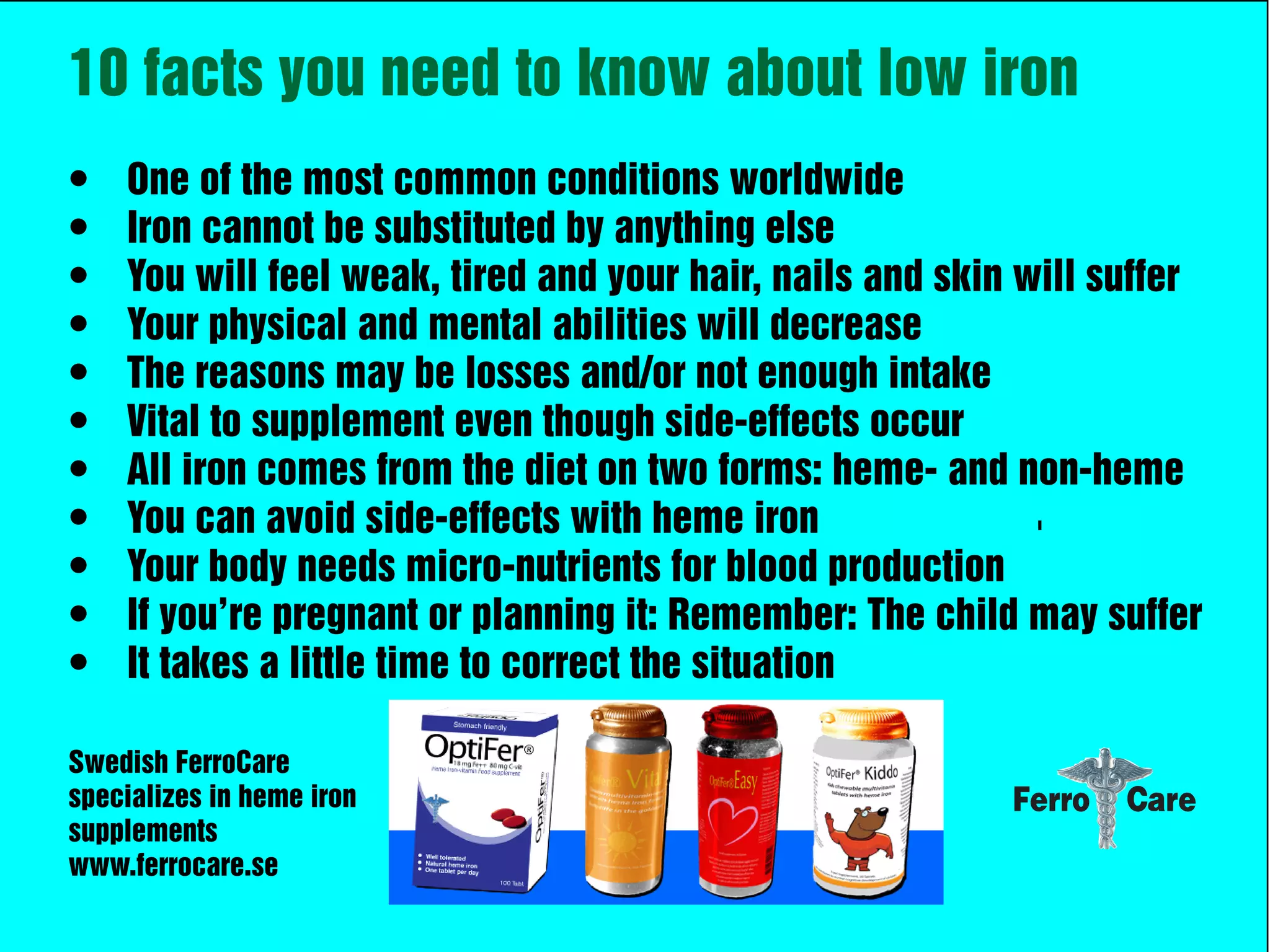 10 facts of low iron | PDF