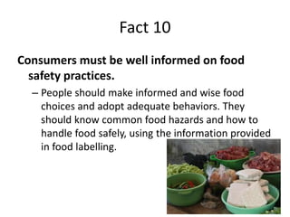 10 facts of food safety | PPTX