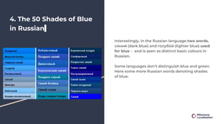 10 facts you never knew about the russian language | PPT