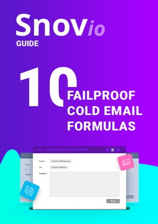 10 failproof cold email formulas | PDF