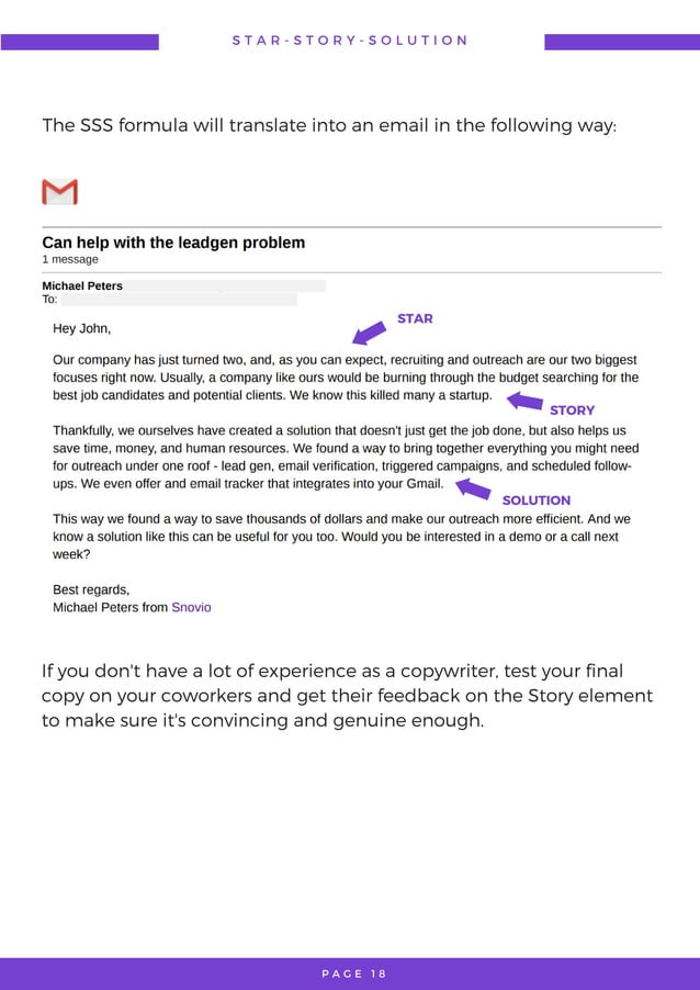 10 failproof cold email formulas | PDF