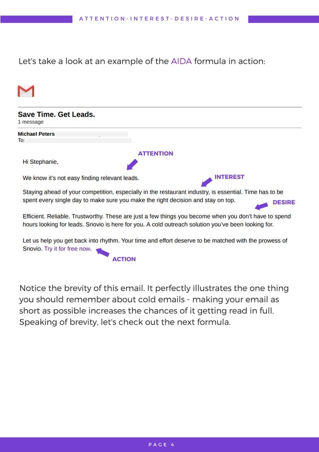 10 failproof cold email formulas | PDF