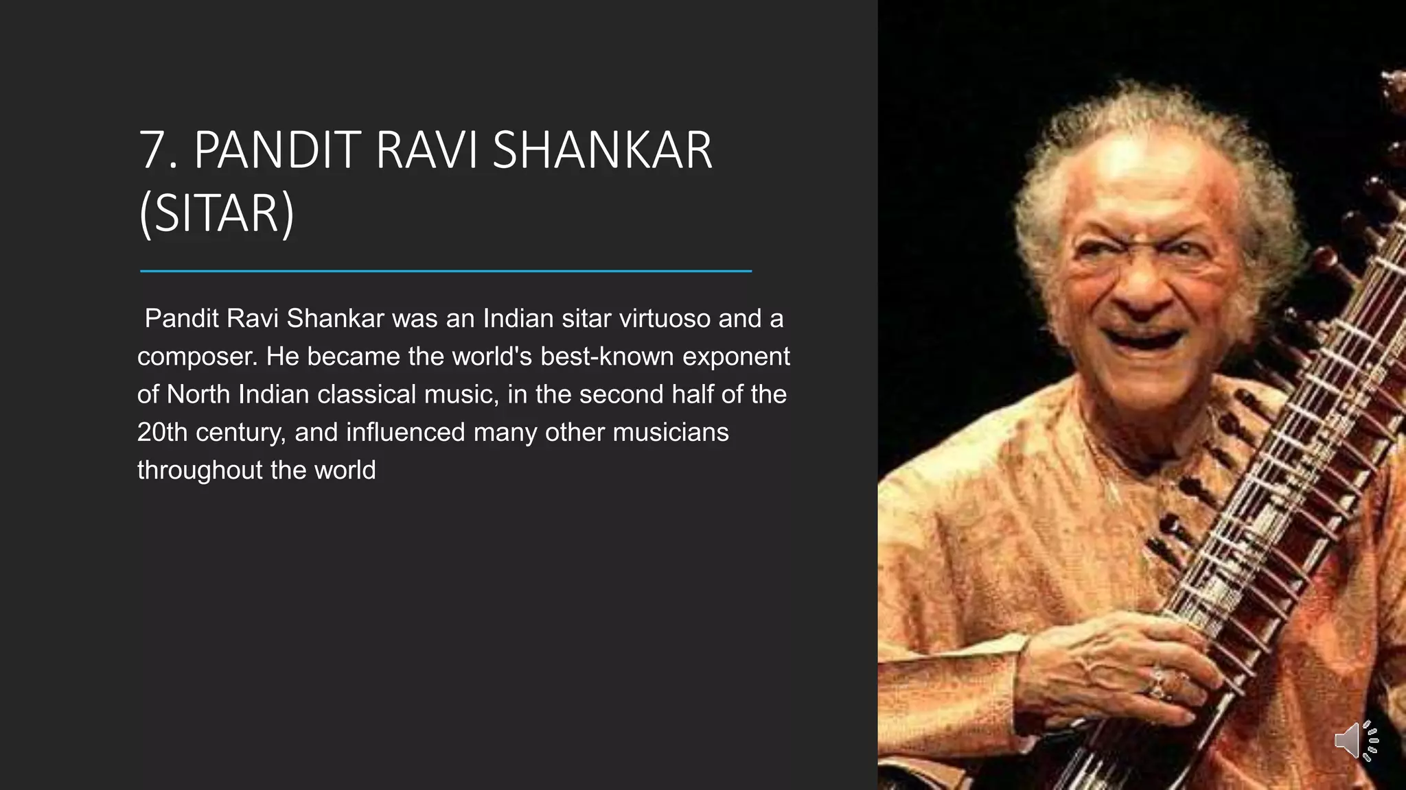 10 famous musicians and their musical instruments | PPTX