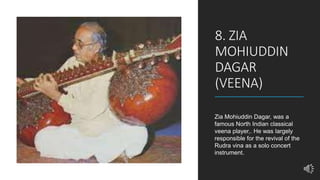 10 famous musicians and their musical instruments | PPTX