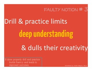 10 Faulty Notions about Teaching and Learning | PPT
