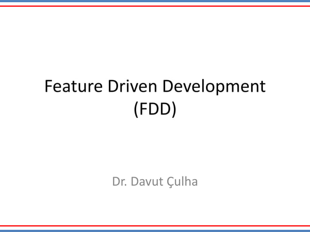 Feature Driven Development | PDF | Programming Languages | Computing