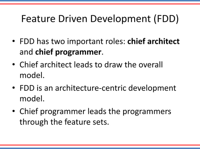 Feature Driven Development | PDF | Programming Languages | Computing