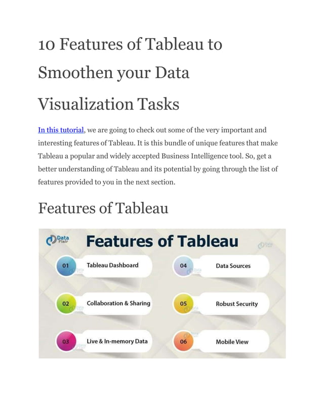 10 Features of Tableau to Smoothen your Data Visualization Tasks.pptx