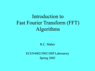 Introduction_to_fast_fourier_transform ppt | PPT