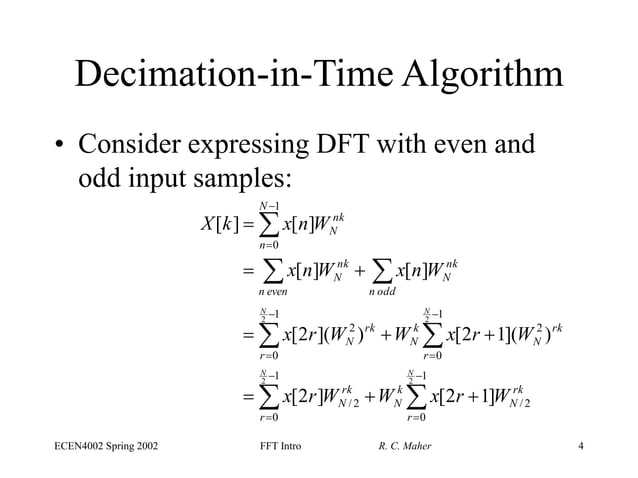 Introduction_to_fast_fourier_transform ppt | PPT