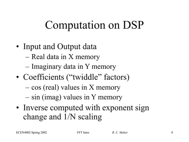 Introduction_to_fast_fourier_transform ppt | PPT Introduction_to_fast_fourier_transform ppt | PPT