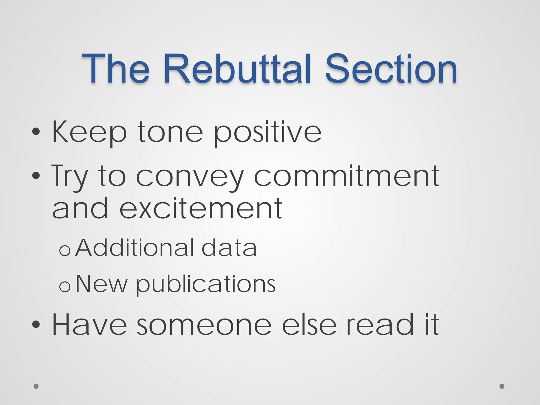 K-to-R Workshop: the Rebuttal Letter (Rejected rGant) | PDF
