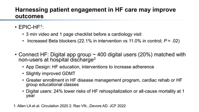 Multidisciplinary Strategies for Improved Care Coordination in Heart ...